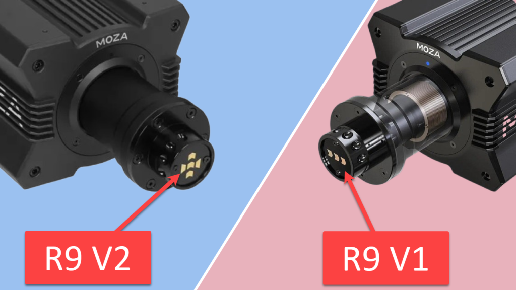 MOZA Racing R9 vs R9 V2: обзор и отличия